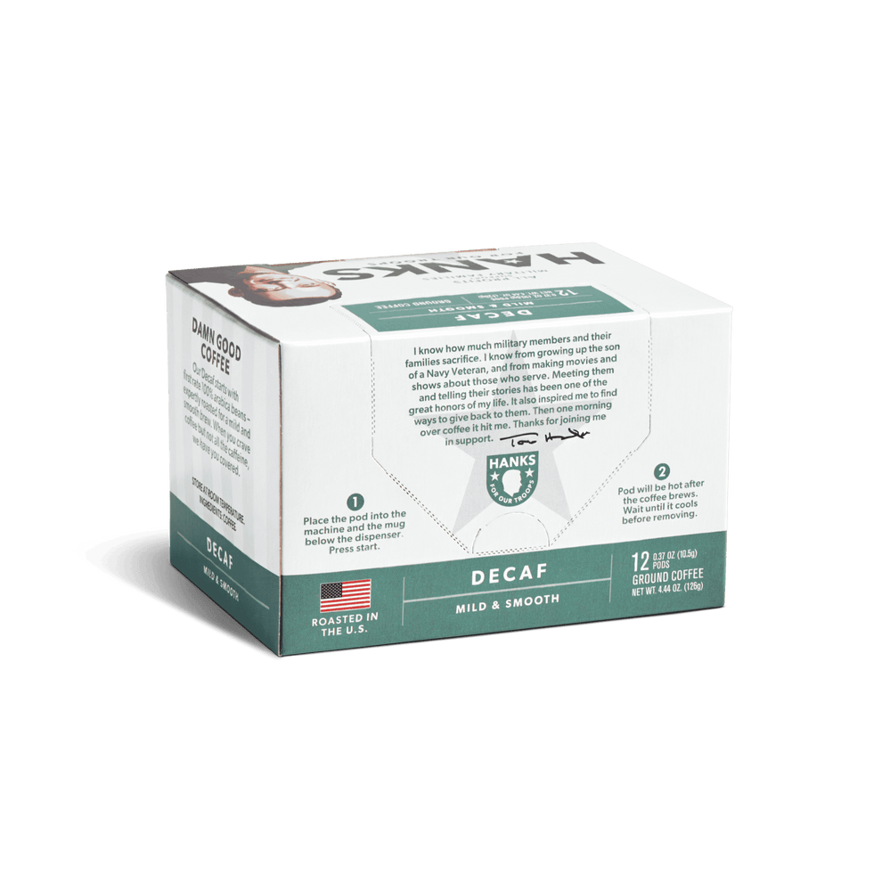 Decaf Pods – Give Hanks